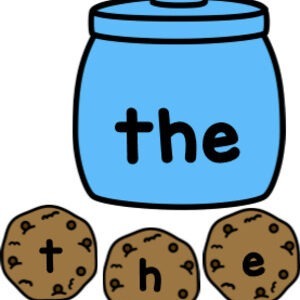 Cookie Editable Sight Word Activity - A Dab of Glue Will Do